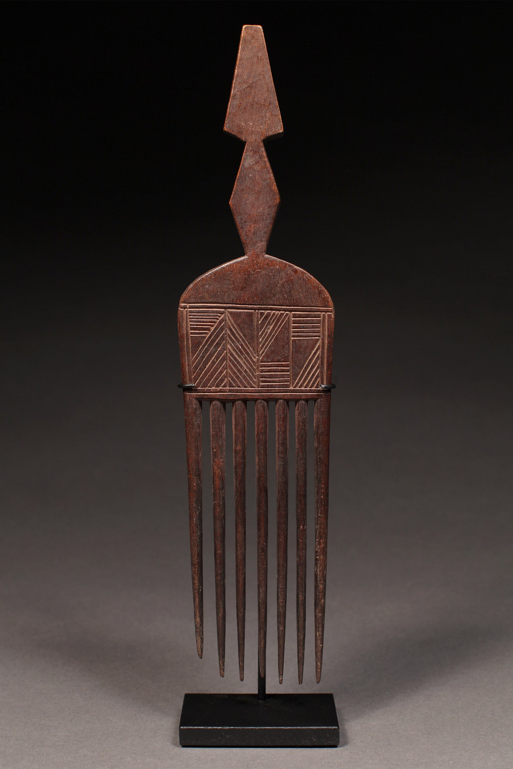 Ashanti Carved Wood Comb Ghana Art – African Plural Art